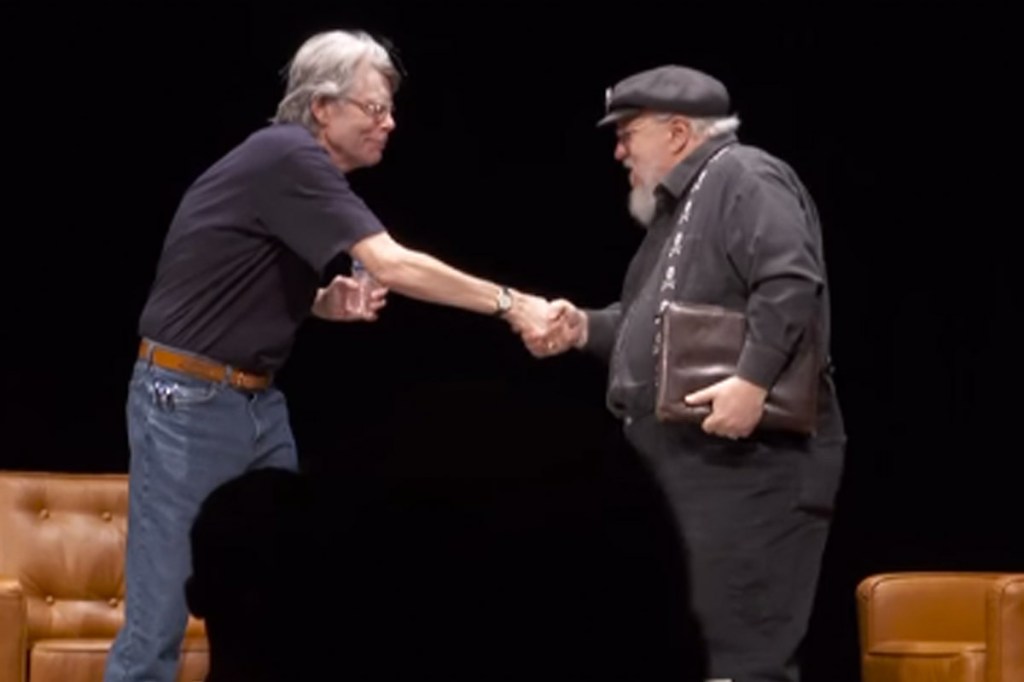 Watch George R.R. Martin ask Stephen King the one question we've all ...