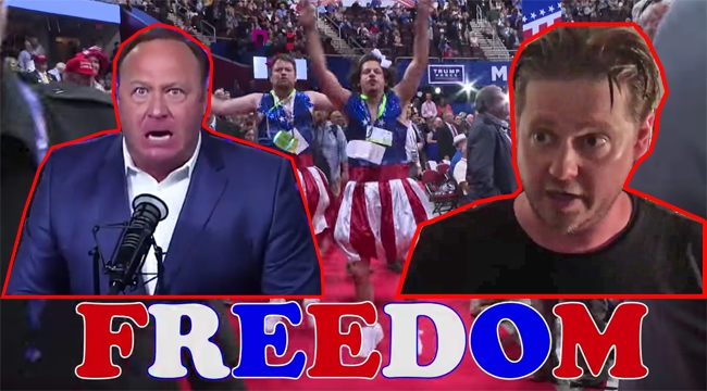Tim Heidecker, Eric Andre, And Alex Jones Win At The RNC