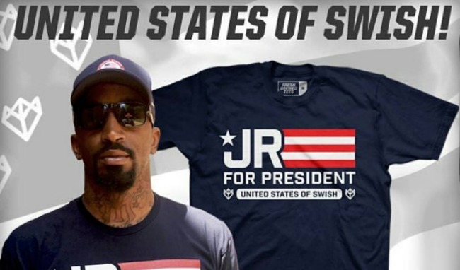 Buying This 'J.R. Smith For President' Shirt To Celebrate July 4th
