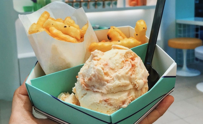 Ketchup And Mayo Ice Cream Is The Newest Thing To Dip Your Fries In