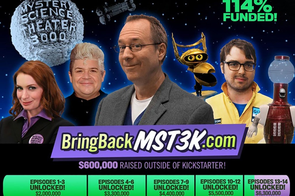 Netflix grabs Felicia Day/Patton Oswalt 'Mystery Science Theater 3000 ...