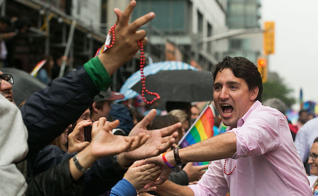 PM Justin Trudeau Makes History Attending Toronto's Pride Parade