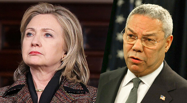 Hillary Clinton: Colin Powell Encouraged Use Of Private Email Server