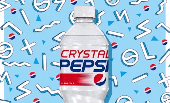 Crystal Pepsi Returns To Shelves For A Limited Time