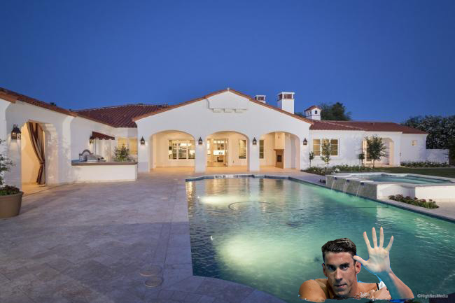Michael Phelps' $2.5 Million Retirement Home Is Enormous