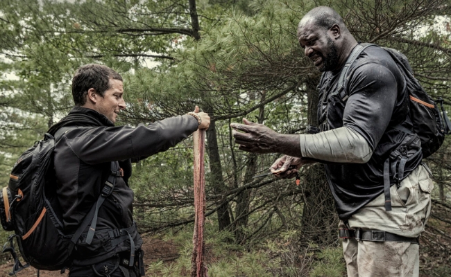 What's On Tonight: Shaq Joins Bear Grylls On 'Running Wild'