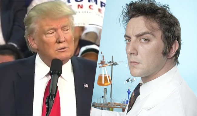 People Can't Seem To Get Enough Of Peter Serafinowicz's 'Sassy Trump'
