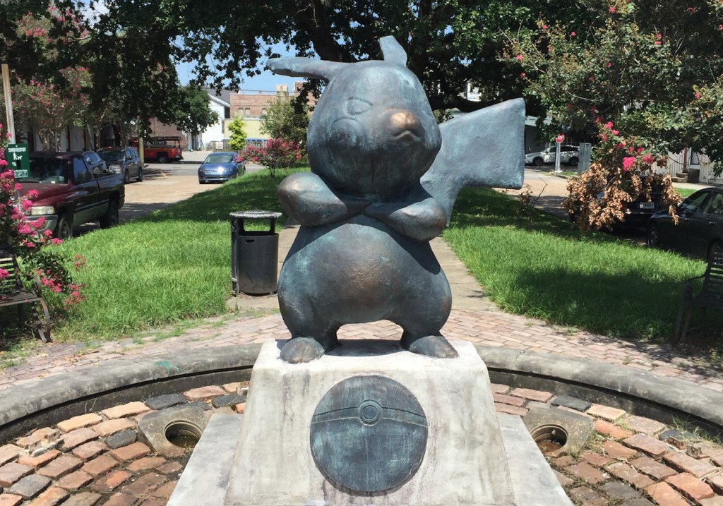 The Pokemon Statue In New Orleans Is Being Sold At Auction