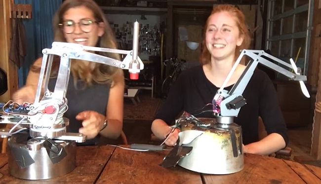 Simone Giertz's Newest Terrible Robot Makes Terrible Sandwiches