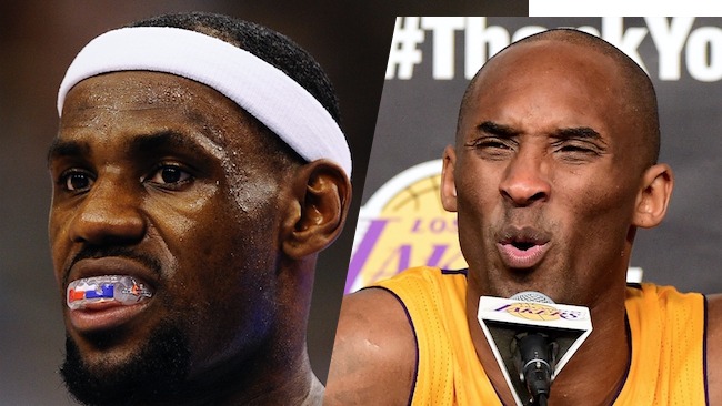 LeBron James Got An Ice Cold Reaction At The Rams Game Thanks To Kobe