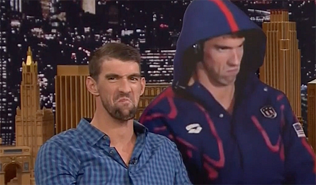 Michael Phelps Tells Jimmy Fallon All About The 'Phelps Face'
