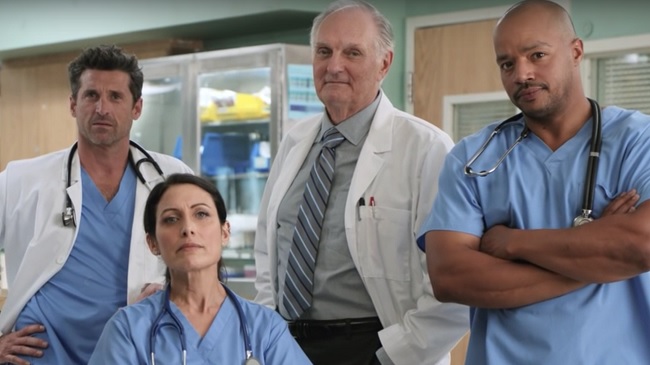 TV Doctors From Turk To McDreamy Come Together For A New Commercial