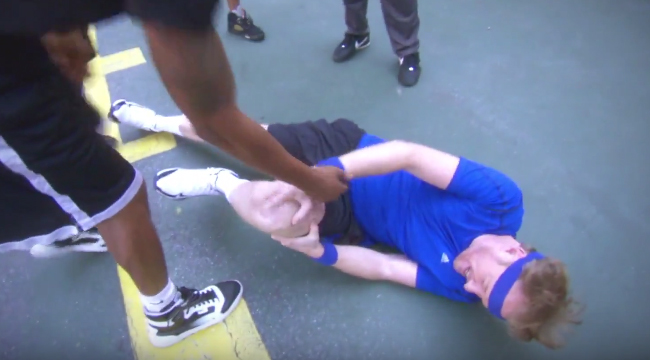 Conan Realizes Playing Basketball Isn't The Best For His Health