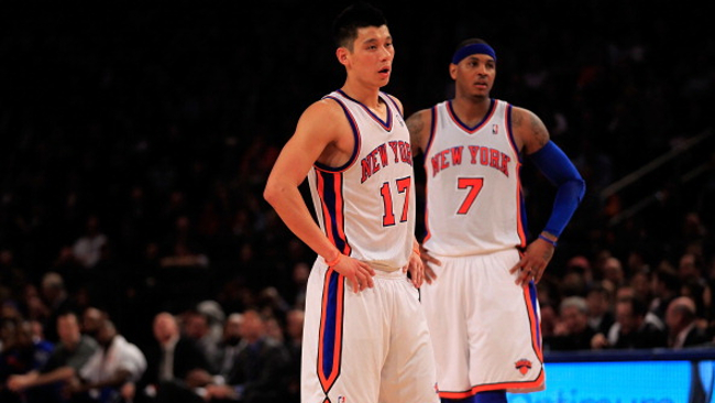 Carmelo Anthony Gave New Nets Guard Jeremy Lin A Lukewarm Endorsement