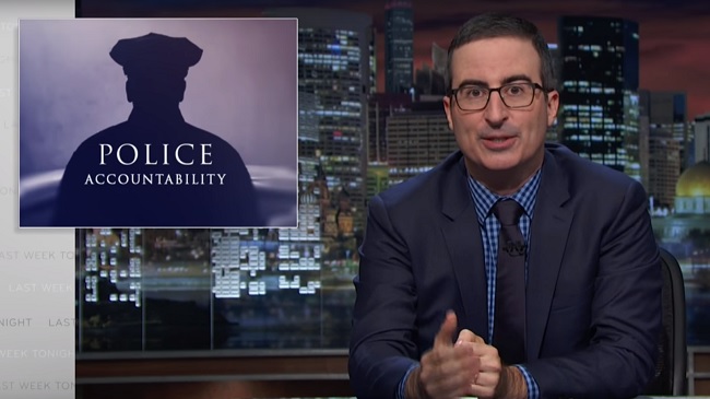 [WATCH] John Oliver On Police Accountability And 'Bad Apples'