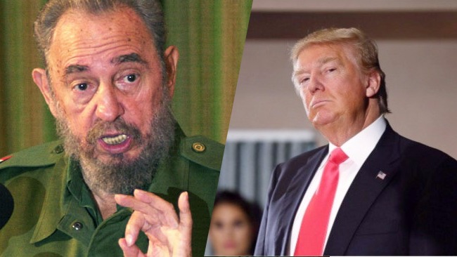 Donald Trump Reacts To Fidel Castro Death