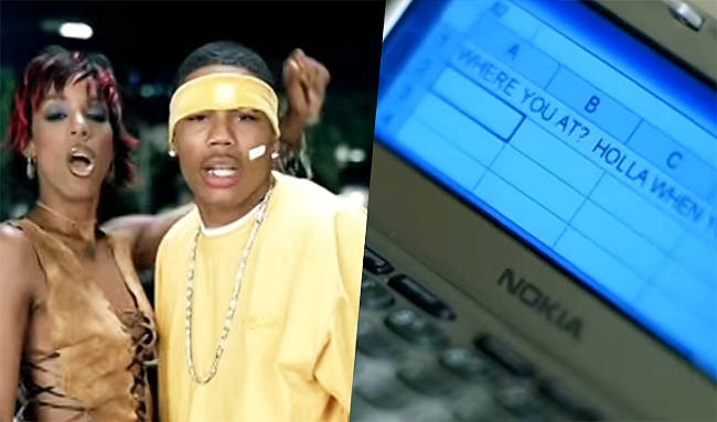 Nelly Explains Kelly Rowland's Poor 'Dilemma' Video Texting Skills