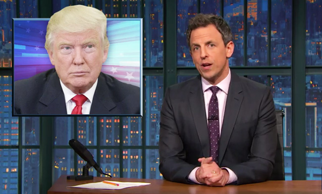 Seth Meyers: Trump's Business Ties Could Violate The Constitution