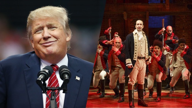 Donald Trump Demands A 'Hamilton' Cast Apology: Twitter Reactions