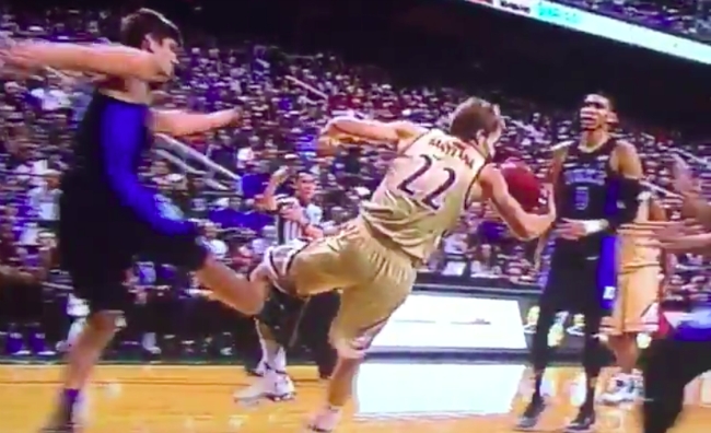 Grayson Allen Tripped Yet Another Player Then Threw An Epic Tantrum