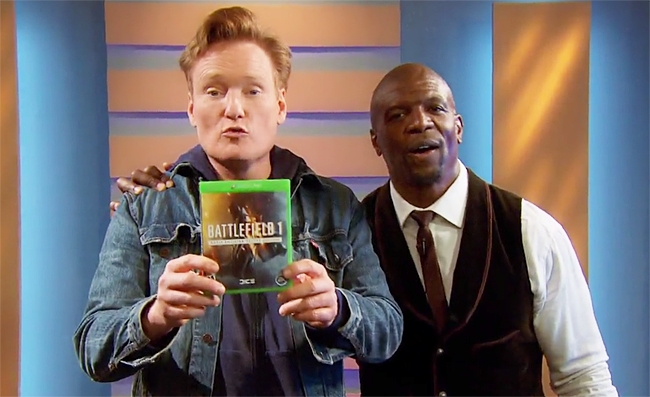 [WATCH] 'Conan' Clueless Gamer: 'Battlefield 1' Video