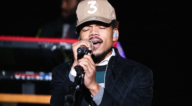 Chance The Rapper Performs At The White House Christmas Tree Lighting