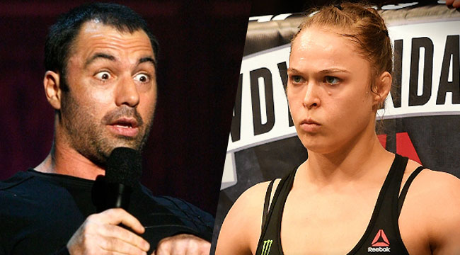 Joe Rogan Calls Out 'Bizarre' UFC Ads For Ronda Rousey's Next Fight