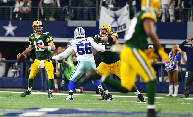 Aaron Rodgers Explained The Miraculous Play He Made Up In The Huddle