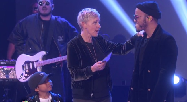 Watch Anderson Paak And Son Perform Am I Wrong On Ellen