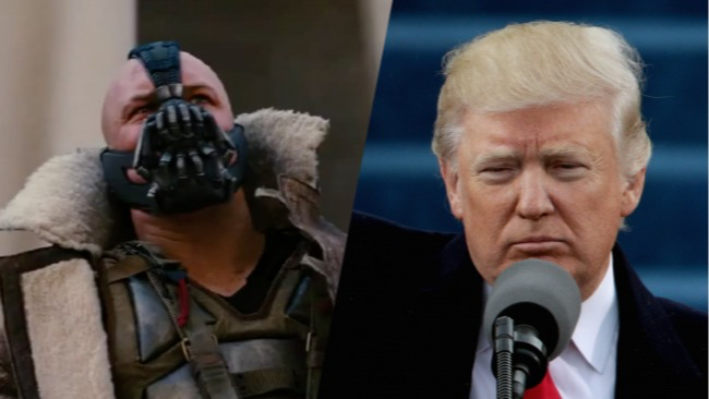 Donald Trump Quotes Bane In Inaugural Address