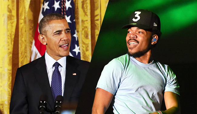 Chance The Rapper Provides A Humorous Recap Of Obama's Farewell Party