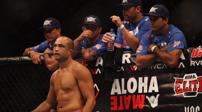 Results And Finishes From BJ Penn's Return At UFC Fight Night Phoenix