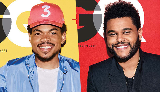 Chance The Rapper, The Weeknd Land On GQ's February Covers