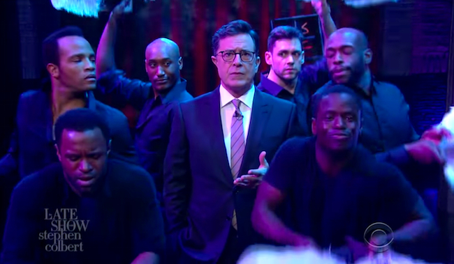 'Colbert' Ushers In 2017 By Revisiting Mariah's Doomed 2016 Send-Off