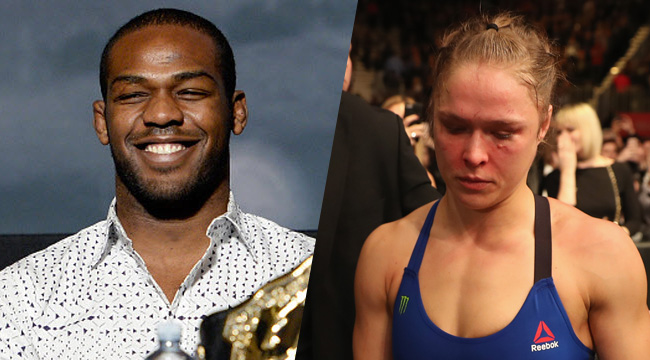 Jon Jones Thinks Rousey Still Beats 95 Percent Of The Women In The UFC