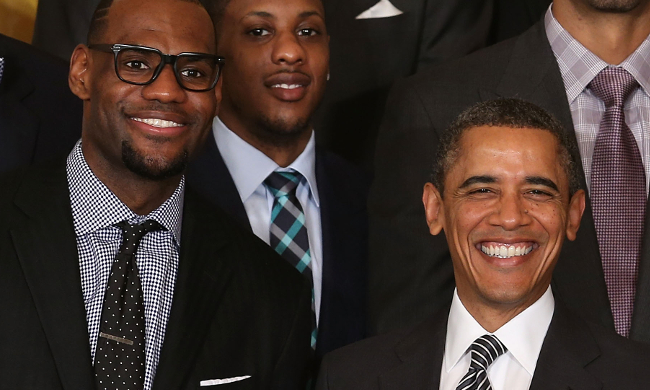 LeBron James Records Special Video Farewell For Barack Obama