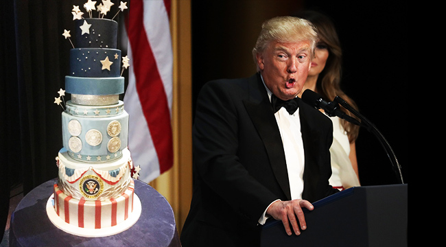 The Bakery Behind Trump's Copycat Cake Was Actually Slyly Trolling Him