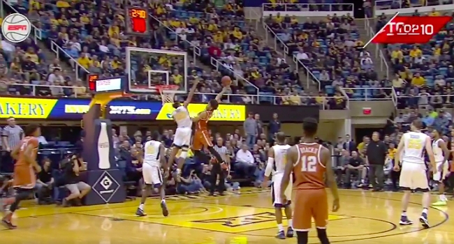 Jarrett Allen Served Up 'The Dunk Of The Year' Against West Virginia