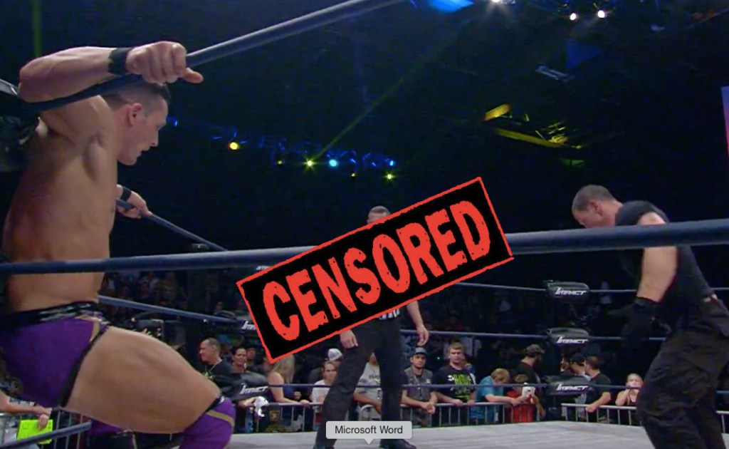 TNA Actually Has To Blur Out A Referee In This Week's Episode