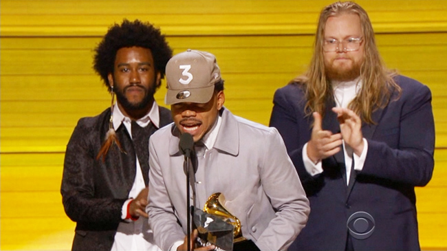 [WATCH] Chance The Rapper's 'Best New Artist' Grammys Speech