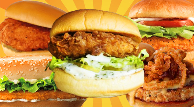 Fast Food Chicken Sandwiches, Power Ranked