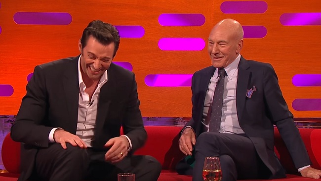 [watch] Hugh Jackman Patrick Stewart Discuss Circumcision