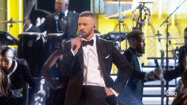 [WATCH] Justin Timberlake's Exuberant 'Can't Stop The Feeling' Oscars ...