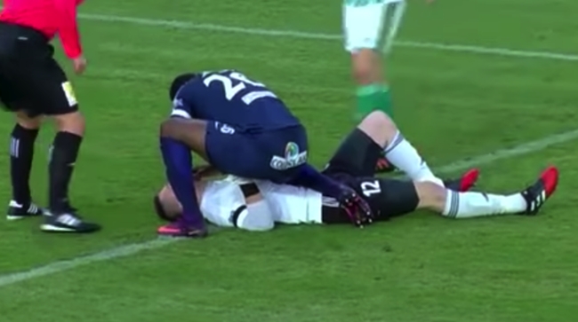 This Soccer Player Saved An Opponent's Life After A Vicious Collision