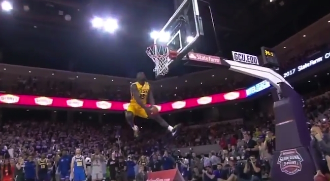 College Dunk Contest: Best Jams From AJ Merriweather And Rodney Pryor