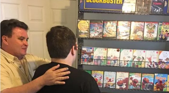 Parents Build A Mini-Blockbuster At Home For Son After Store Closes