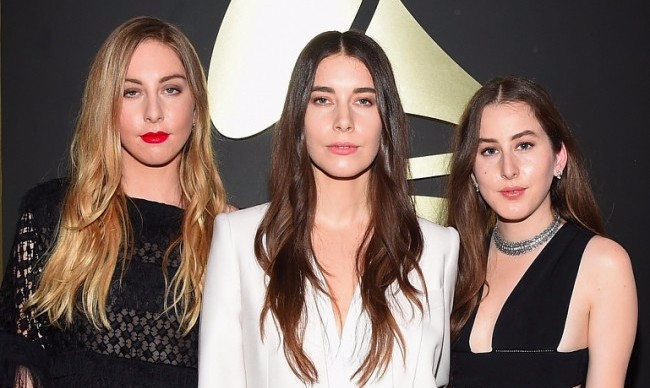 Haim Form A Drum Circle To Tease Something For This Thursday