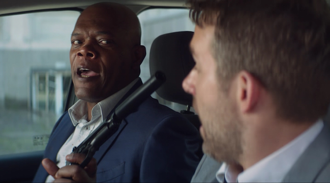 Ryan Reynolds Protects Sam Jackson In The 'Hitman's Bodyguard' Trailer