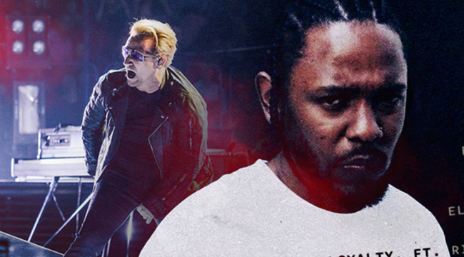 U2's Spot On The New Kendrick Lamar LP Is Very Un-U2-Like