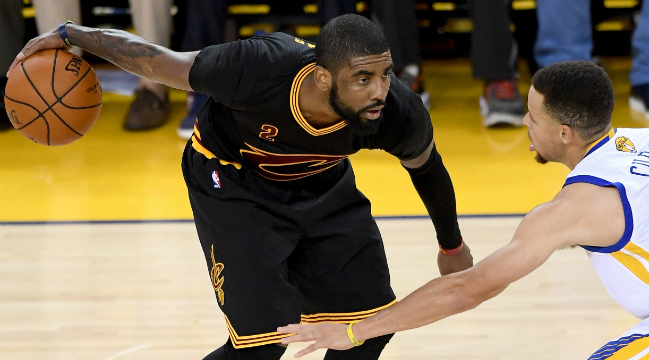 Kyrie Irving Rewatched His Game 7 Winner Against The Warriors 'A Lot'